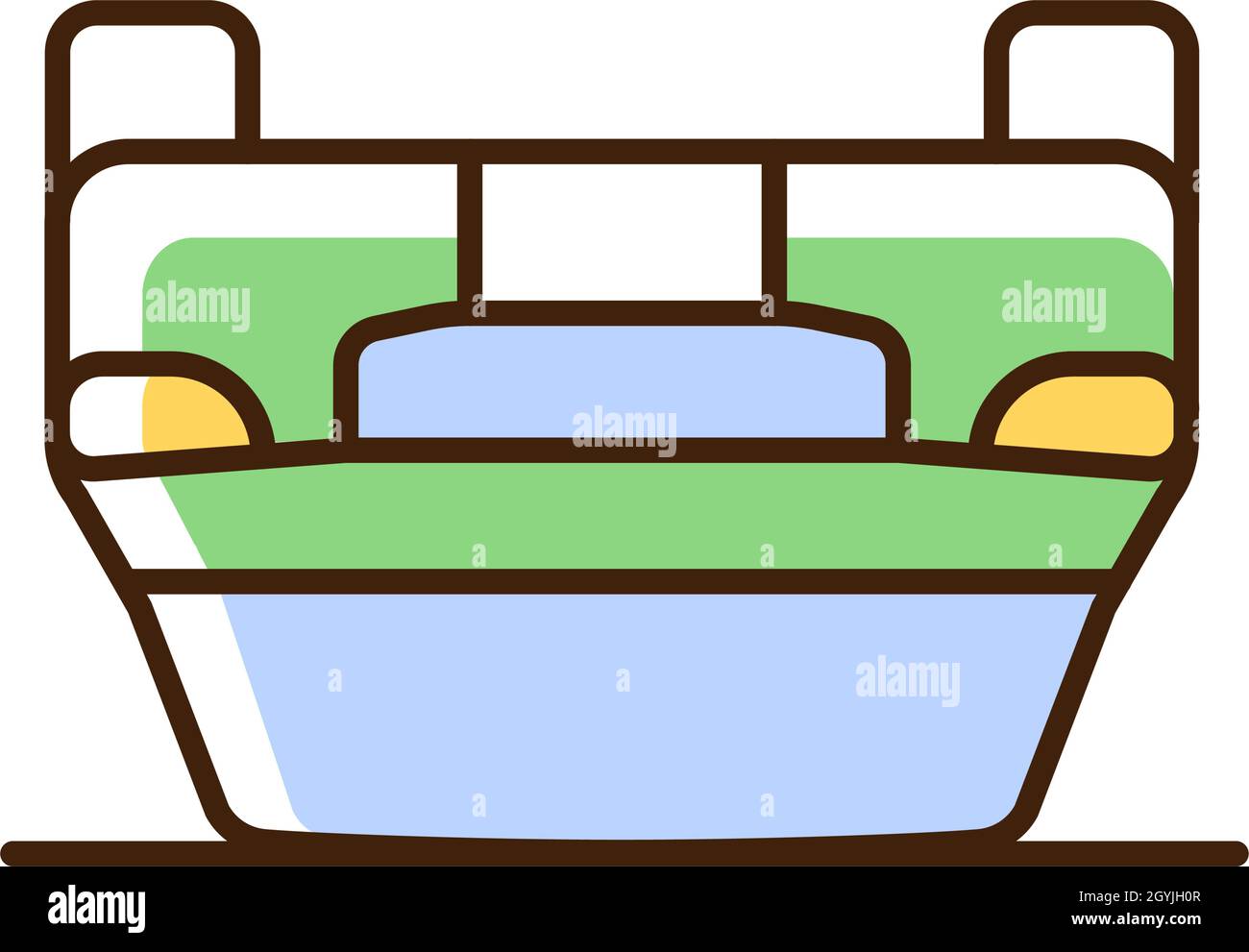 Rollover crash RGB color icon Stock Vector Image & Art - Alamy