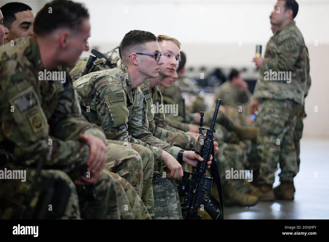 Paratroopers assigned to 1st Brigade Combat Team, 82nd Airborne ...