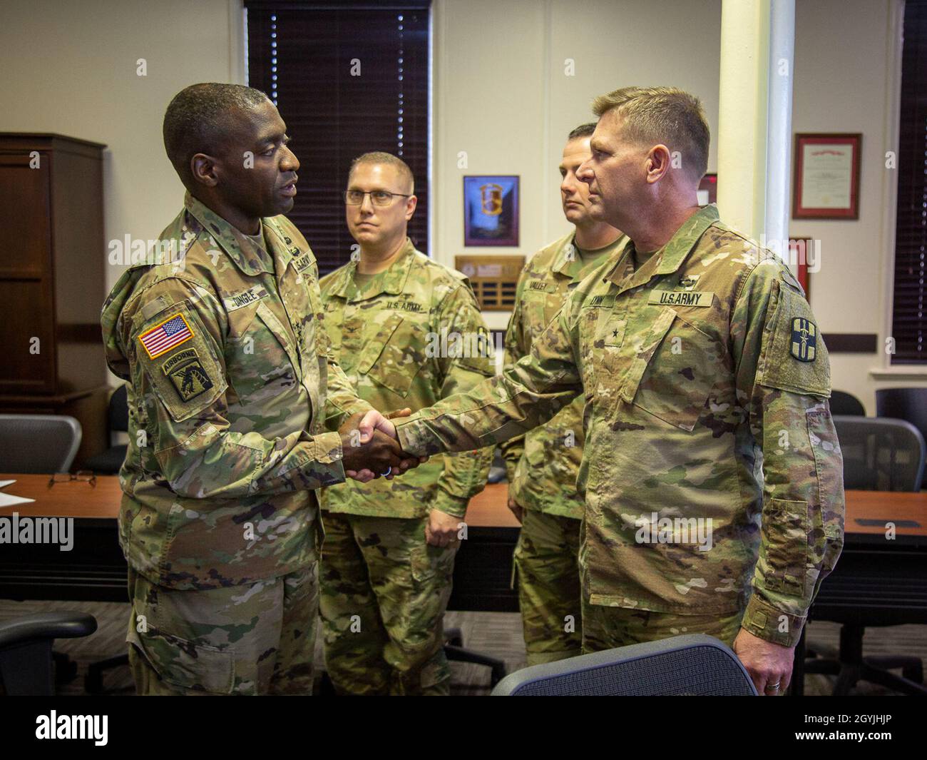 Brig. Gen. W. Scott Lynn, Deputy Commanding General (Operations), 807th ...