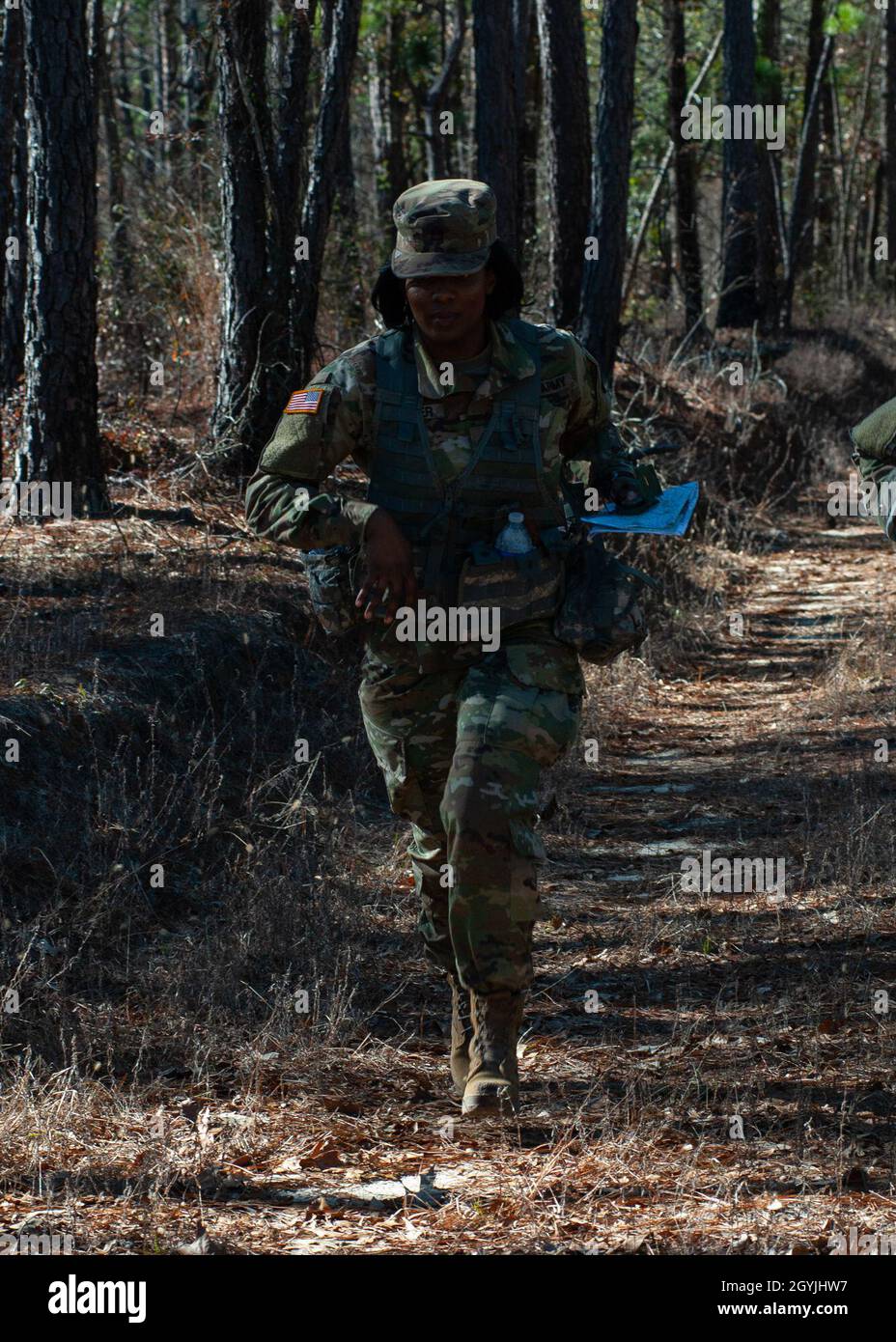 Army Reserve Staff Sgt. Danielle Weaver, a platoon sergeant with the ...
