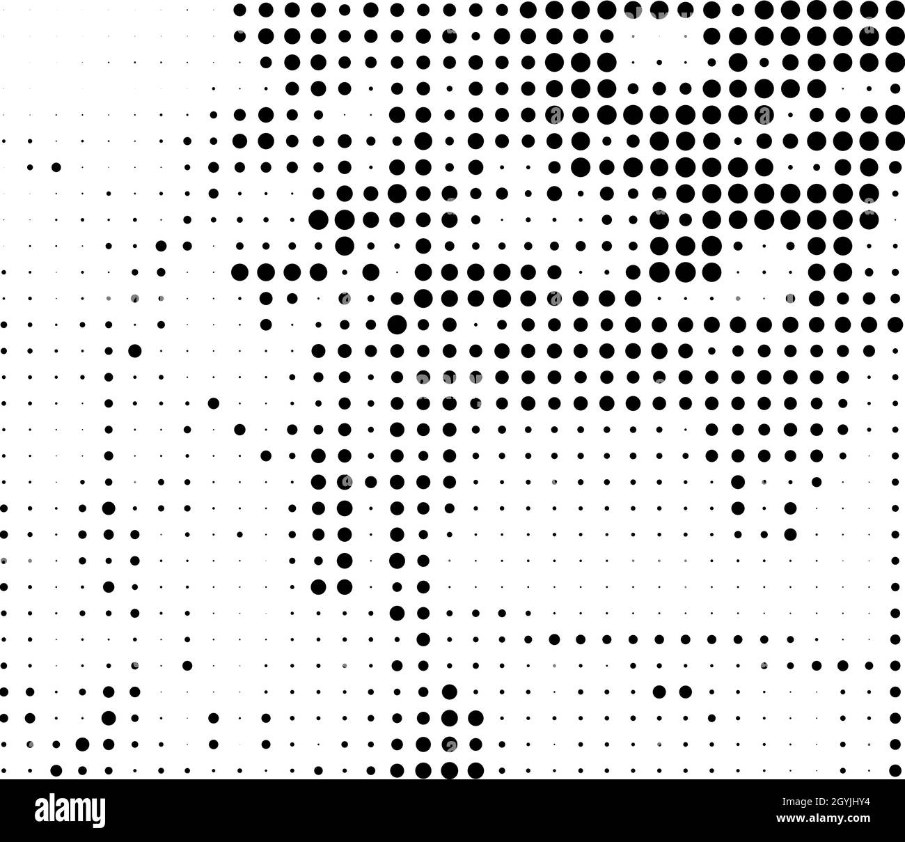 Halftone, random circles, random dots pattern, texture, background ...