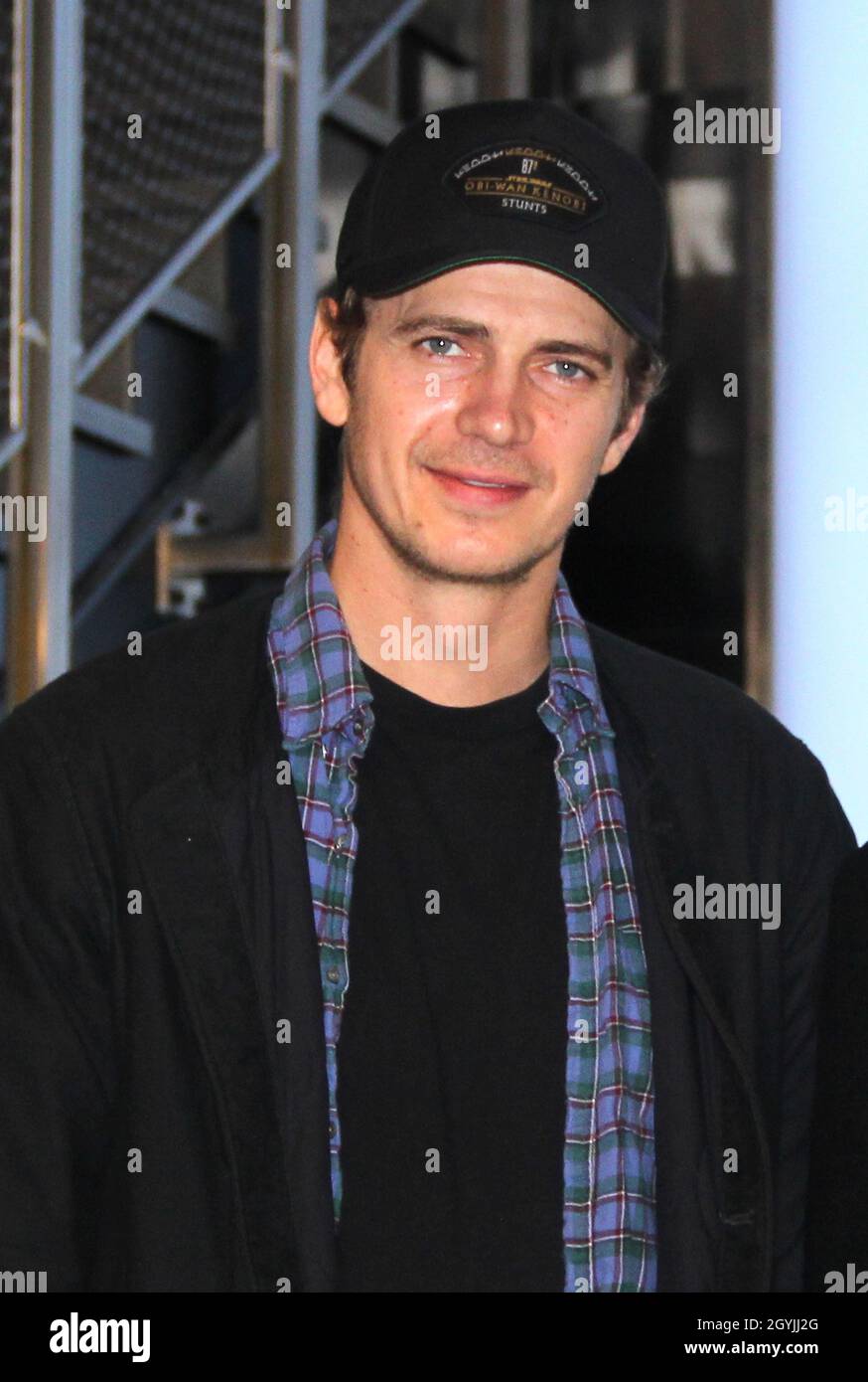 New York, NY, USA. 8th Oct, 2021. Hayden Christensen visits the Empire ...