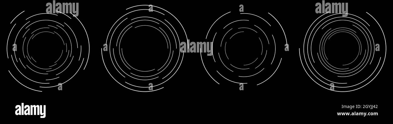 Spiral, swirl ,twirl circular, concentric element. Whirlpool, whirlwind ...