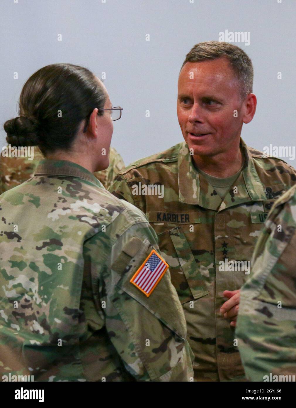 The commanding general of the U.S. Army Space and Missile Defense ...