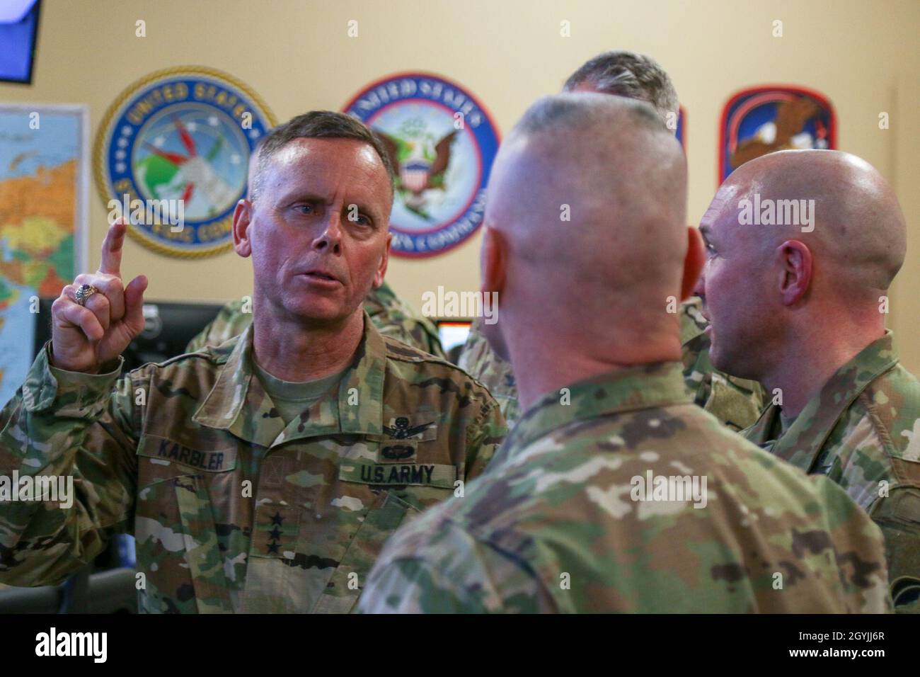 The commanding general of the U.S. Army Space and Missile Defense ...