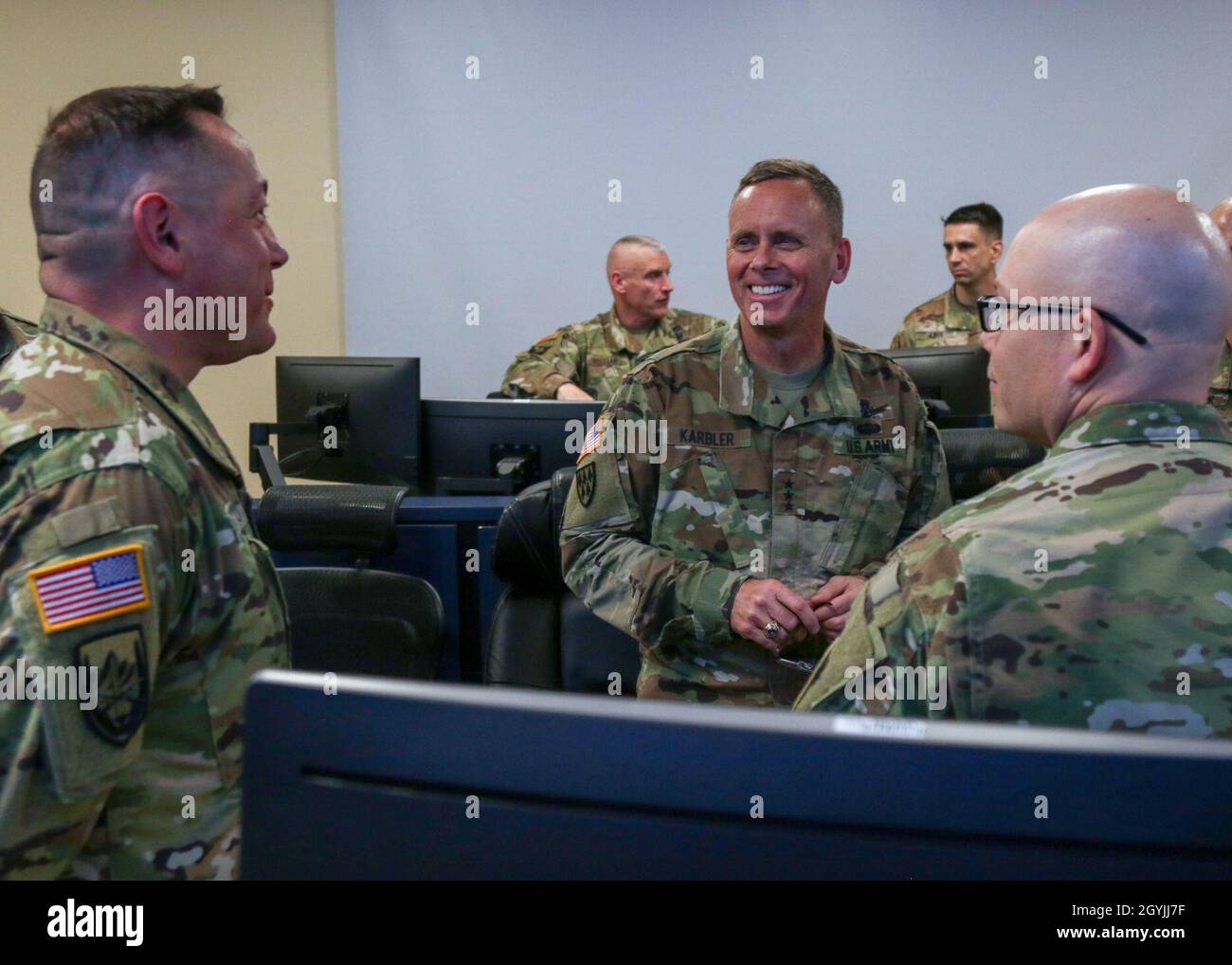 The commanding general of the U.S. Army Space and Missile Defense ...