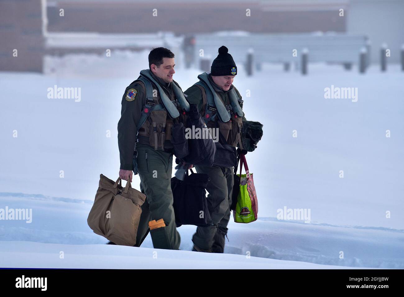 U.S. Air Force Lt. Col. Chad Richards, 354th Fighter Wing director of ...