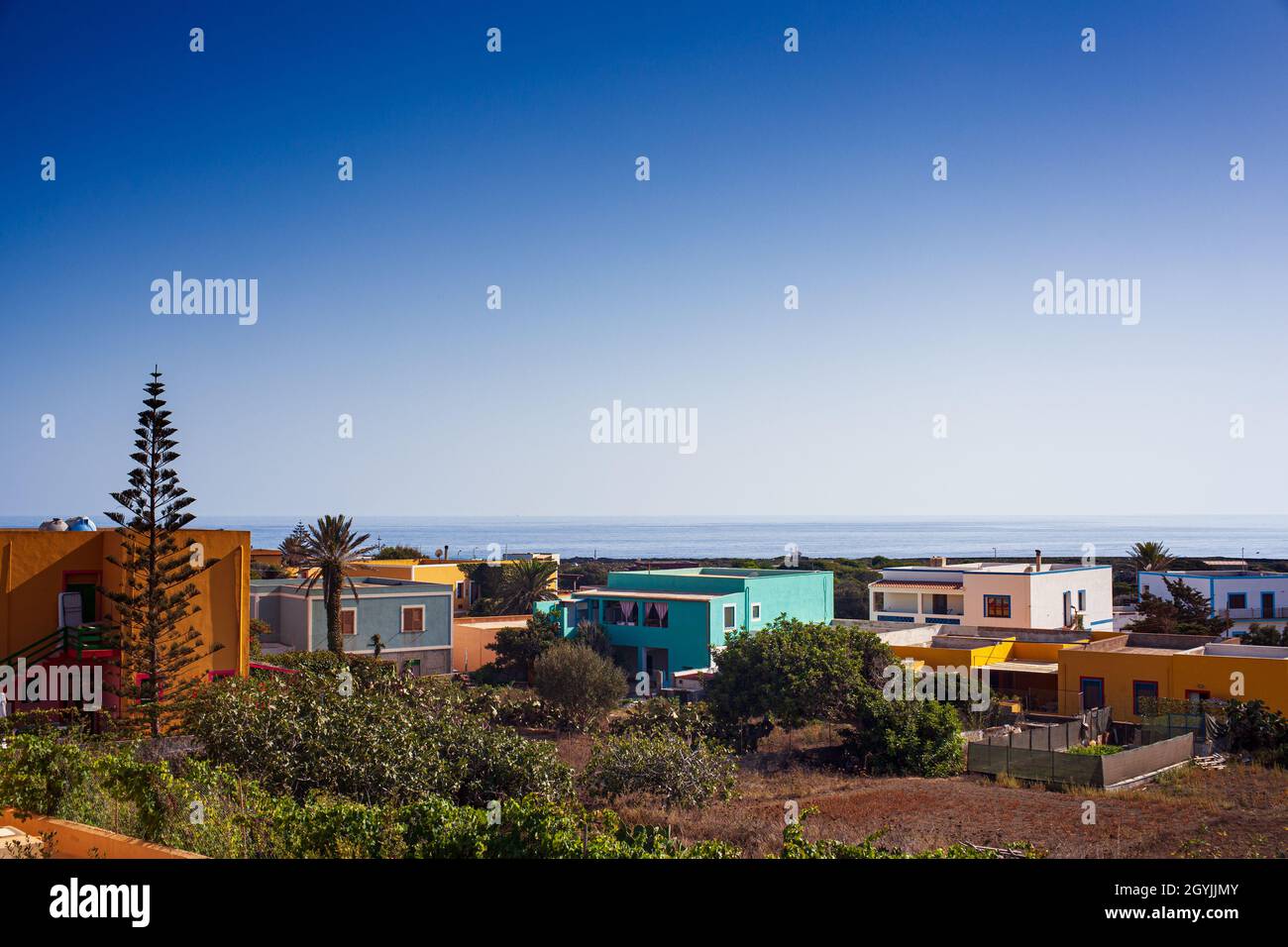 Linosa town hi-res stock photography and images - Alamy