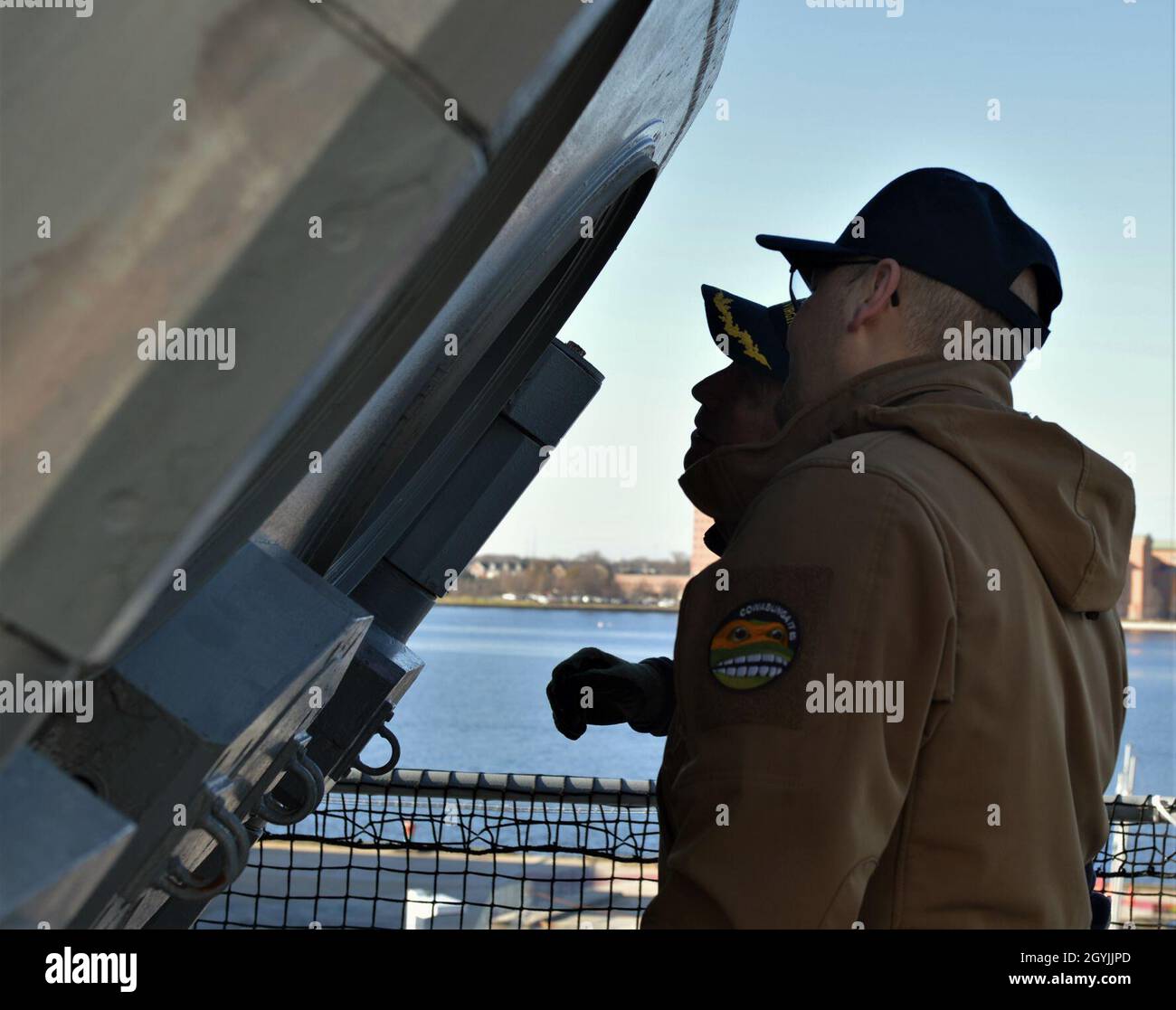 Chief Jason Hartberger, assigned to the Naval Medical Center-Portsmouth ...