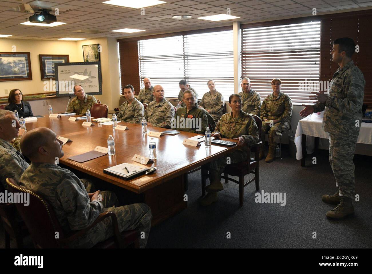 U.S. Air Force Colonel Jeff Edwards, 173rd Fighter Wing commander ...