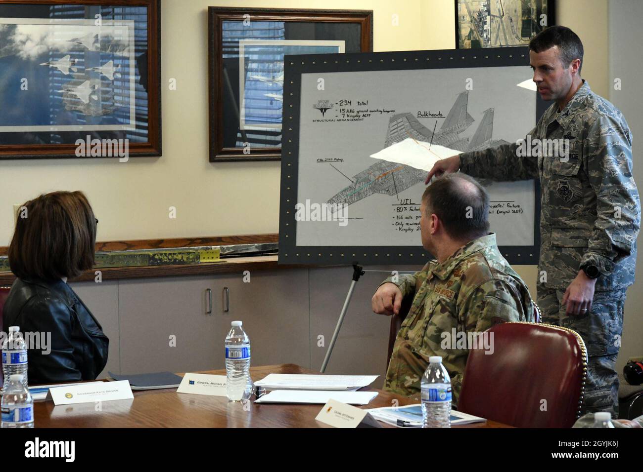 U.S. Air Force Colonel Jeff Edwards, 173rd Fighter Wing commander ...