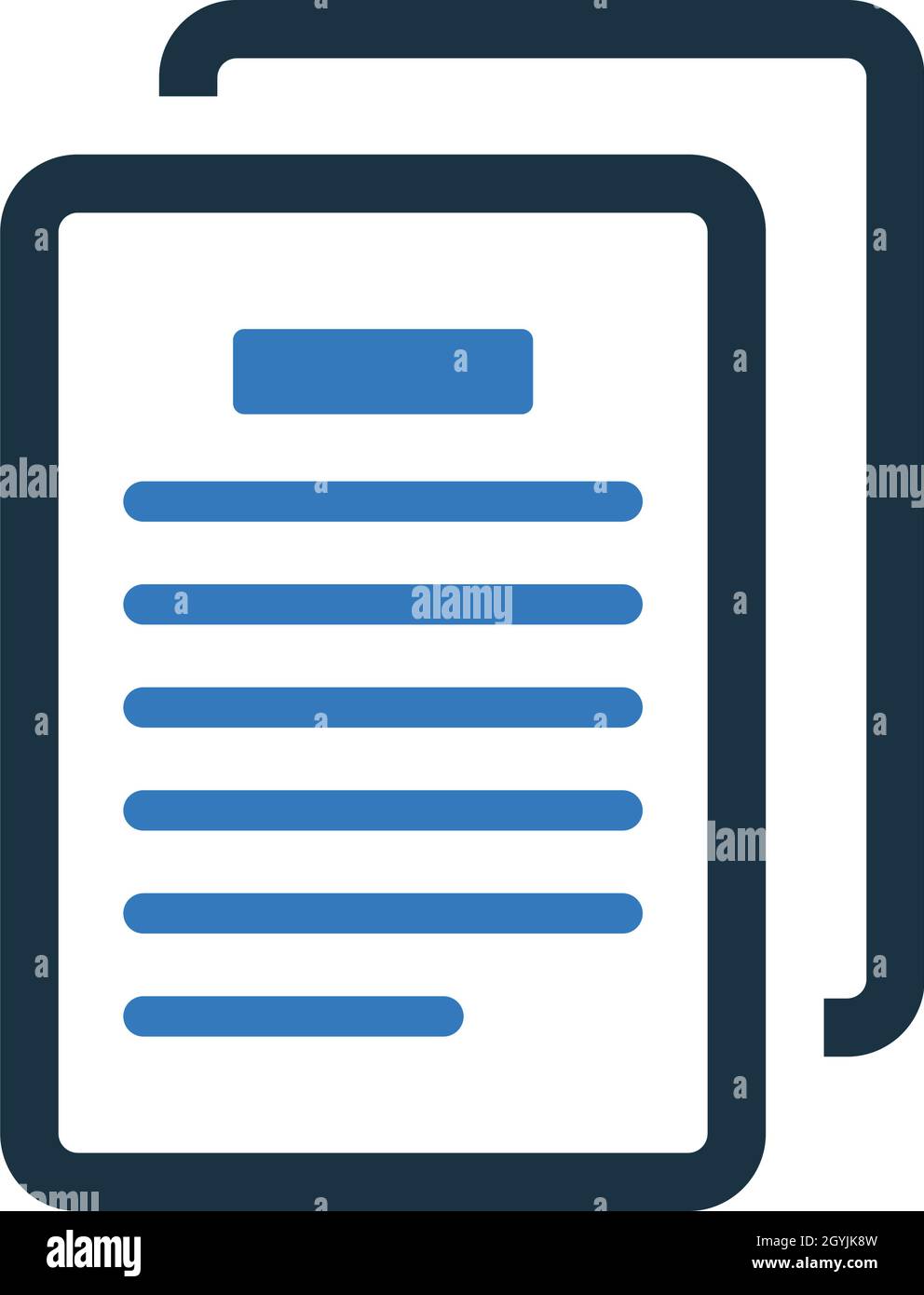 Sheets icon hi-res stock photography and images - Alamy