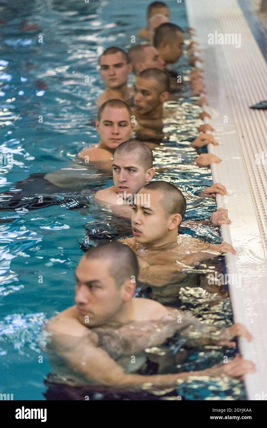 Students with Officer Candidate School (OCS) class 08-20 at Officer ...