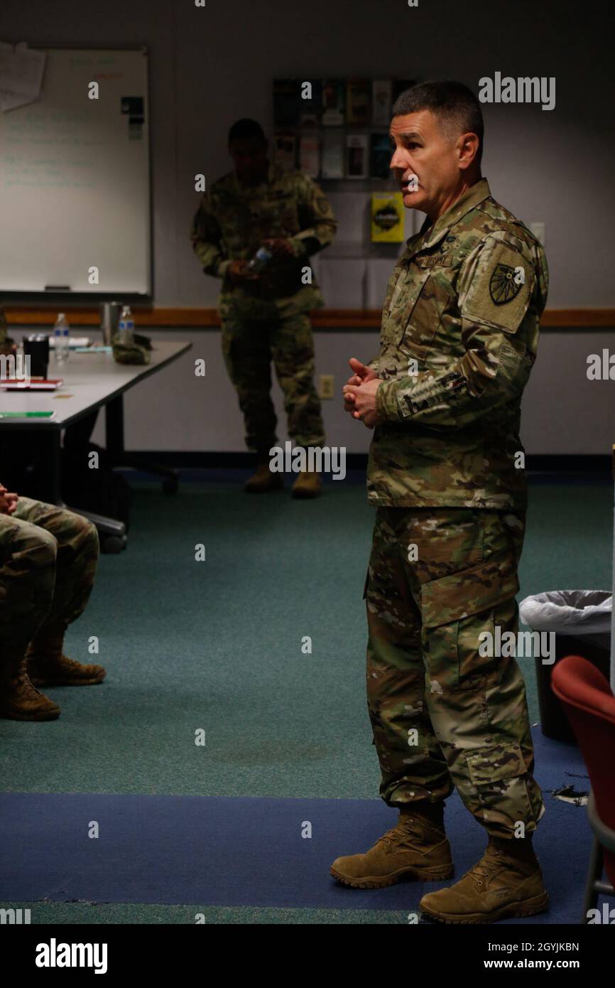 U.S. Army Maj. Gen. Thomas Pugh, 7th Signal Command (Theater) commander ...