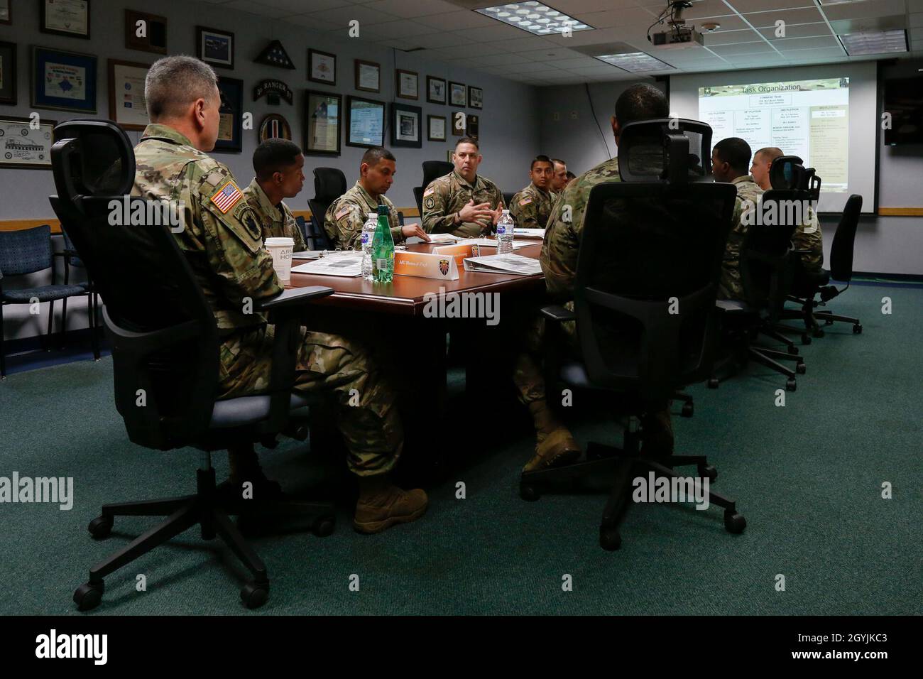 U.S. Army Maj. Gen. Thomas Pugh, 7th Signal Command (Theater) commander ...