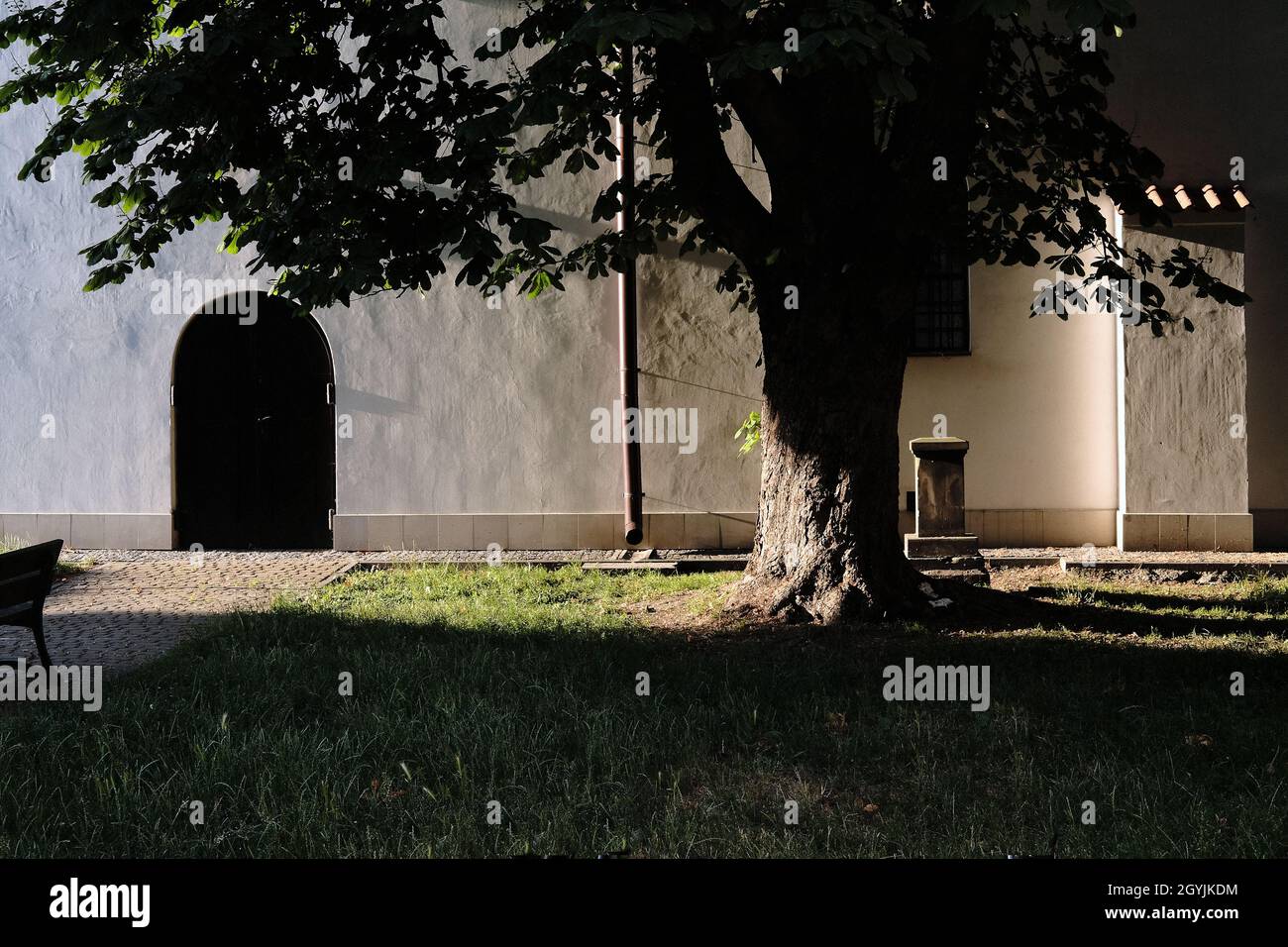 Beautiful courtyard built hi-res stock photography and images - Alamy