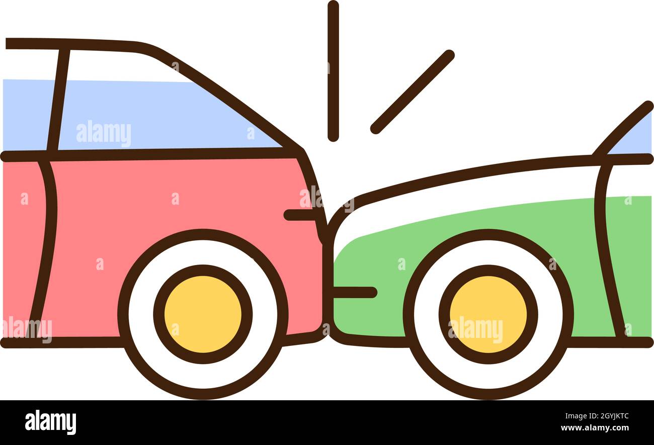 Rear End Car Crash Clip Art