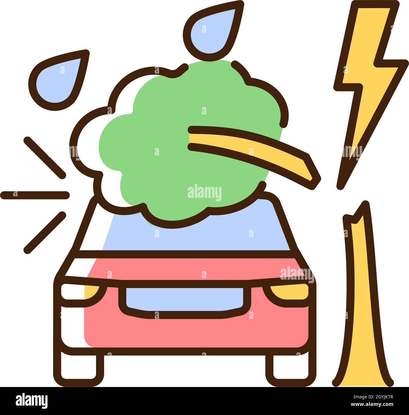 Storm wreck Stock Vector Images - Alamy