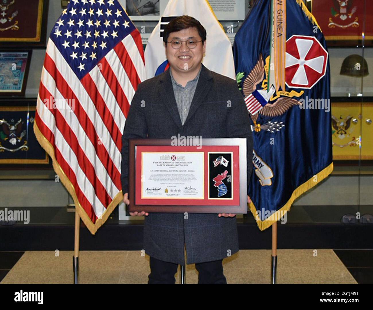 Chaehun Choe, safety and occupational health specialist at the U.S ...