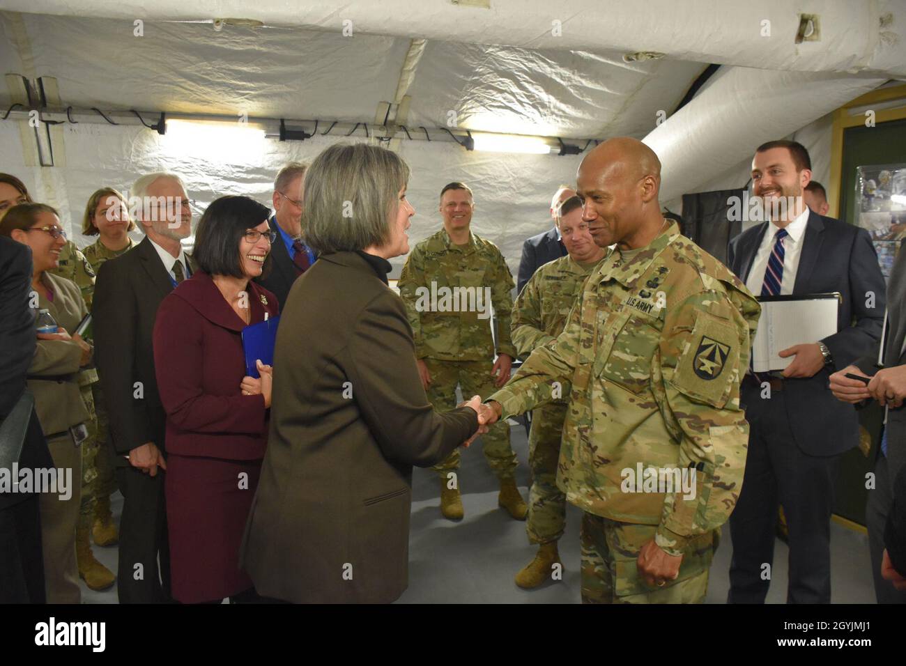 U.S. Representative Betty McCollum visits the U.S. Army Medical ...