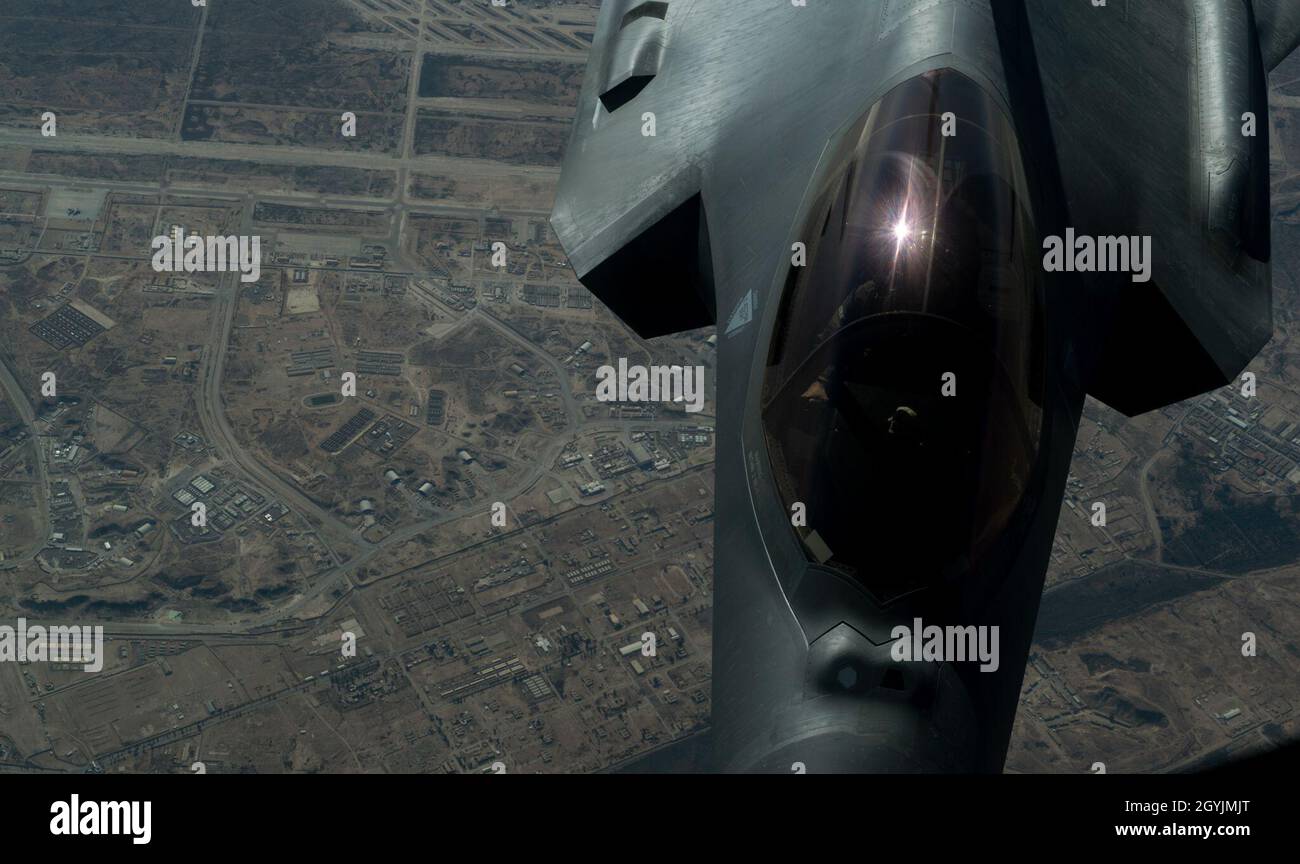 A U.S. Air Force F-35 Lightning II aircraft, assigned to the 34th ...