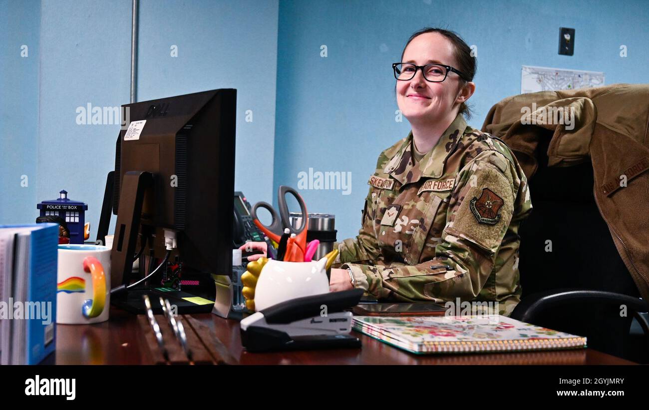 Airman 1st Class Sandra Skevington, 2nd Communications Squadron ...