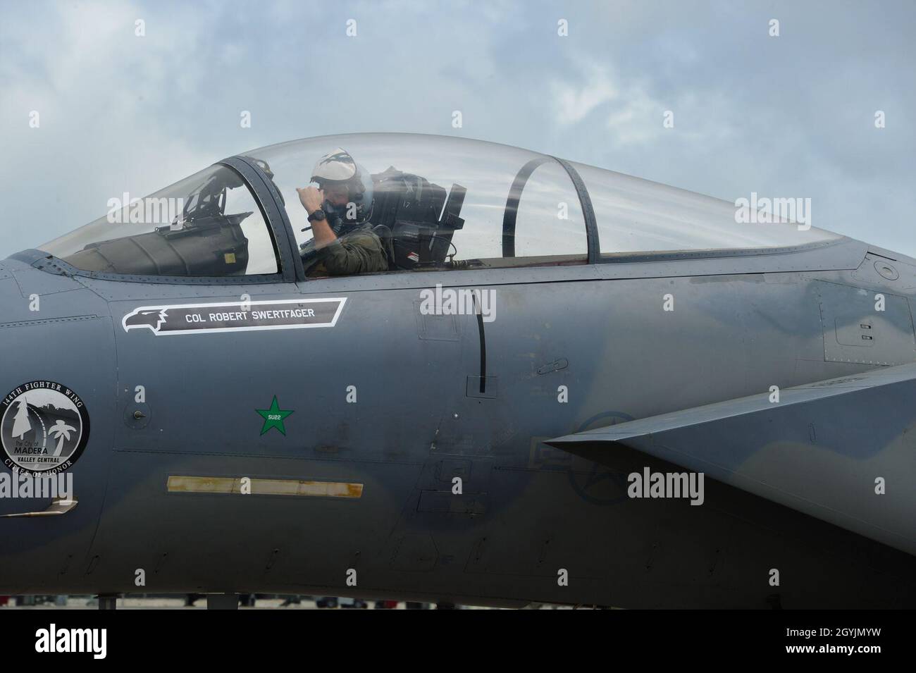 U.S. Air Force Capt. Jacob McCoy, 194th Fighter Squadron pilot ...