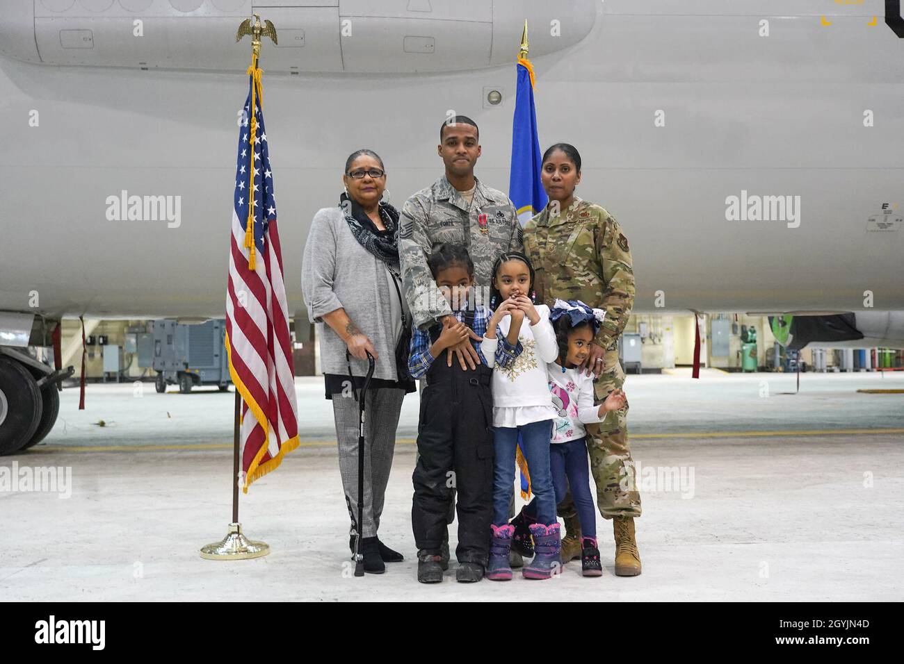 Air Force Master Sgt. Jehu Forte, assigned to the 703rd Aircraft ...