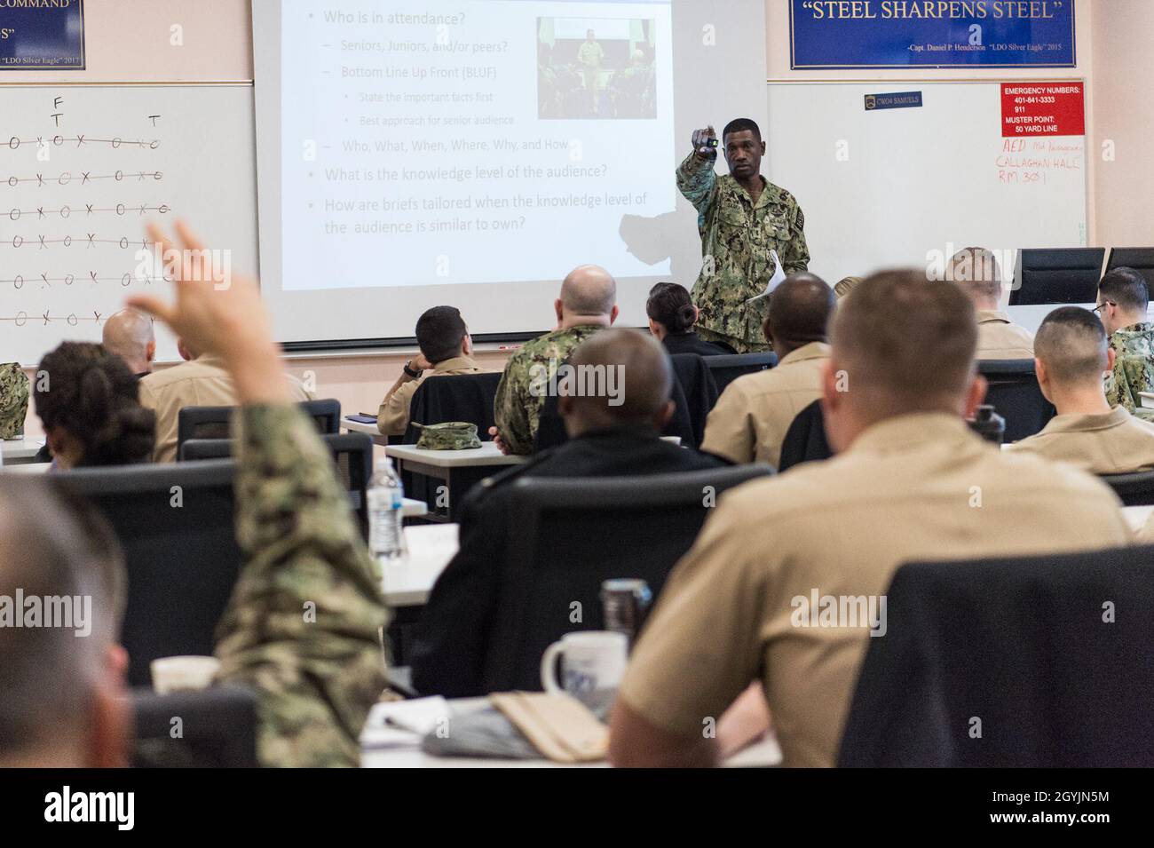 Chief Warrant Officer Raddcliffe J. Samuels, an instructor assigned to ...