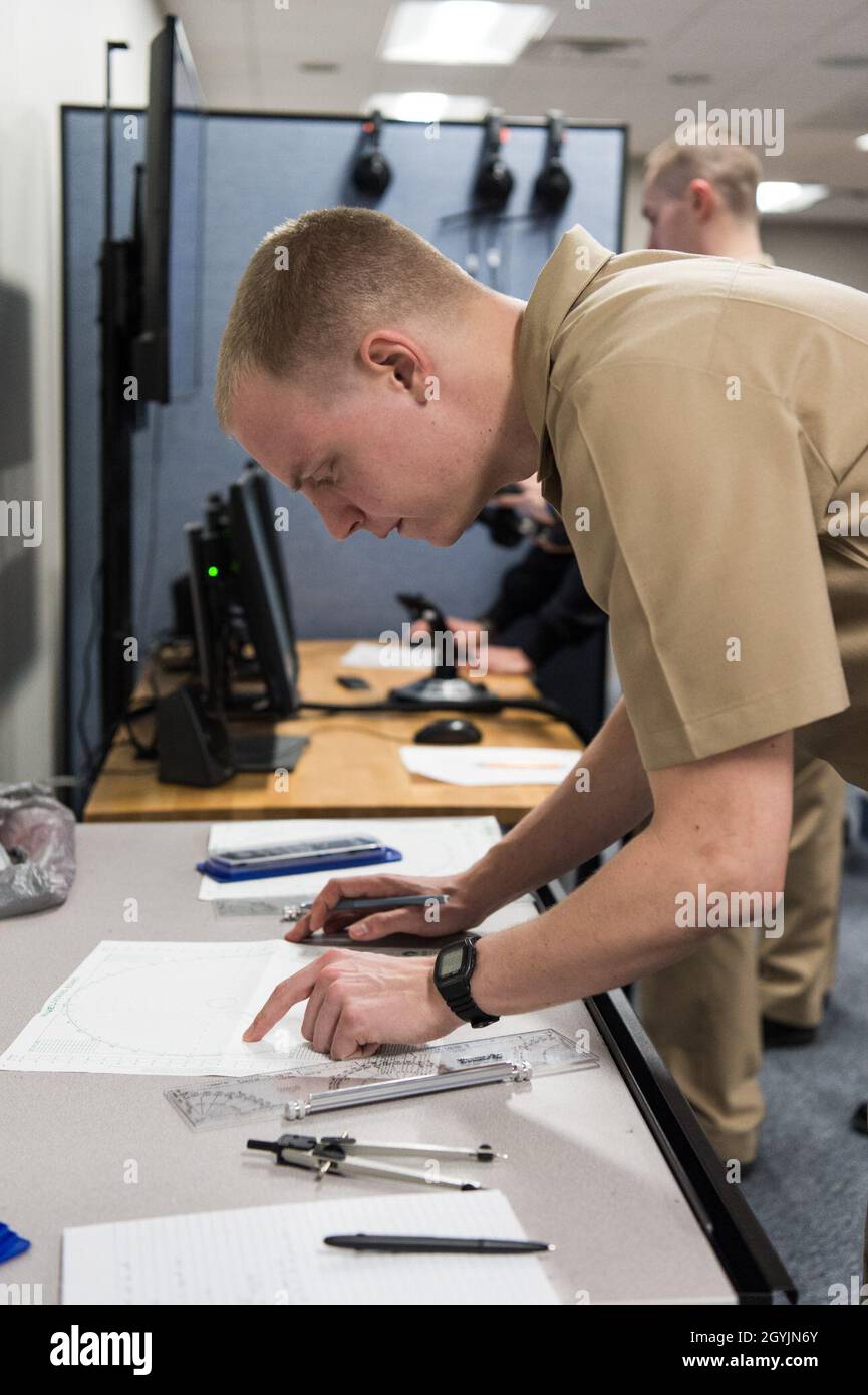 A student with Officer Candidate School (OCS) class 06-20at Officer ...