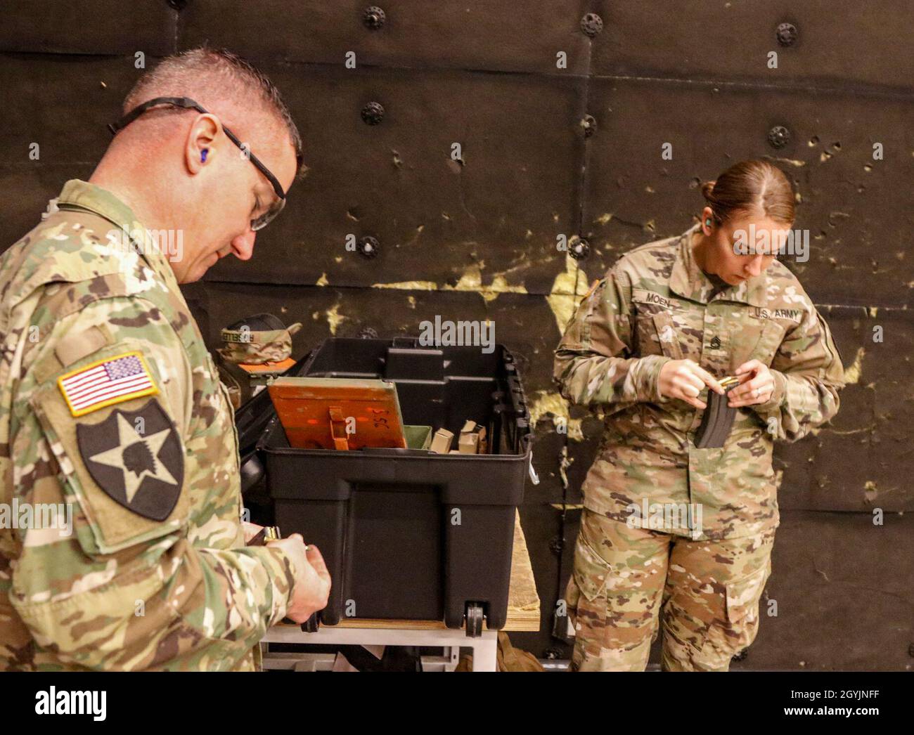 Staff Sgt. James Campbell, a supply sergeant with the 652nd Regional ...