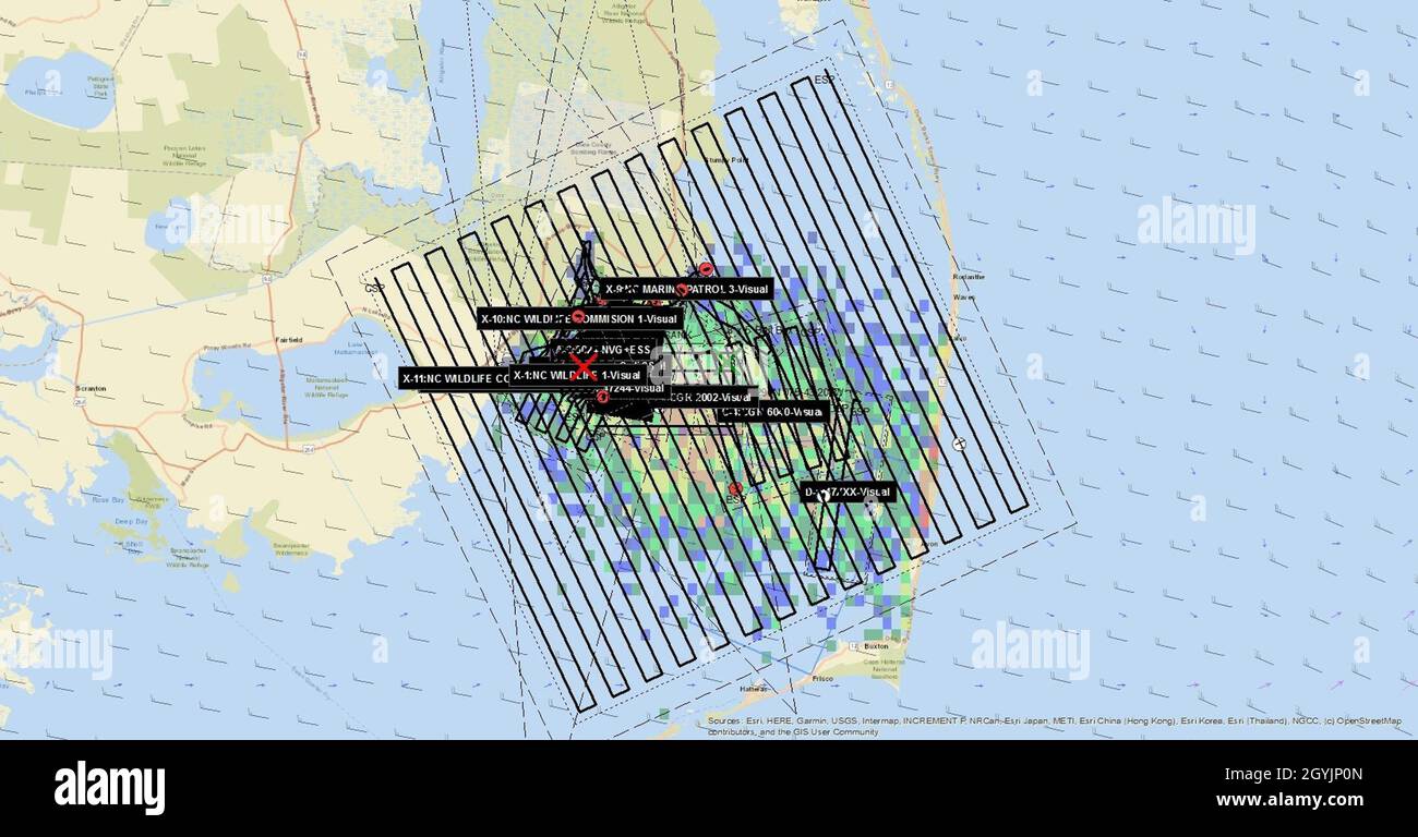 Pictured is a graphic depicting the approximately 1,350 square miles of ...