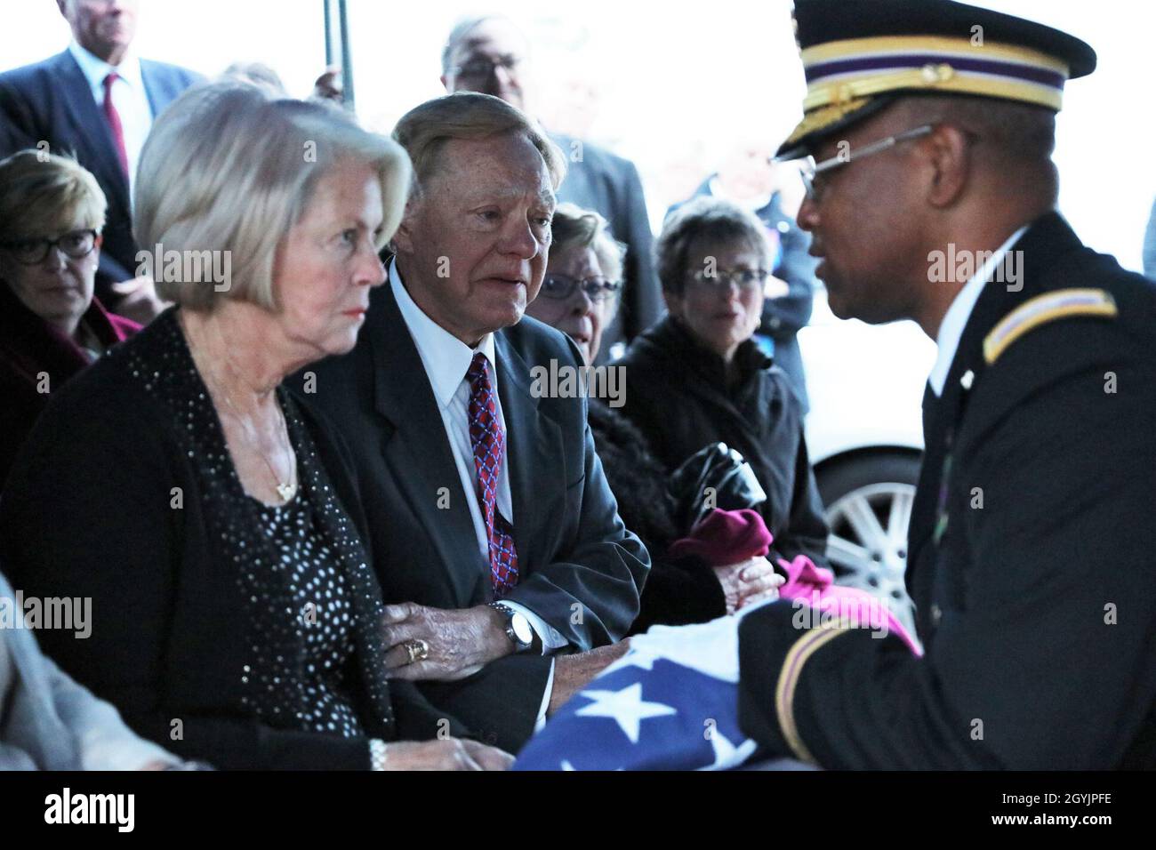 Col. Efrem Slaughter, right, 352nd Civil Affairs Command deputy ...