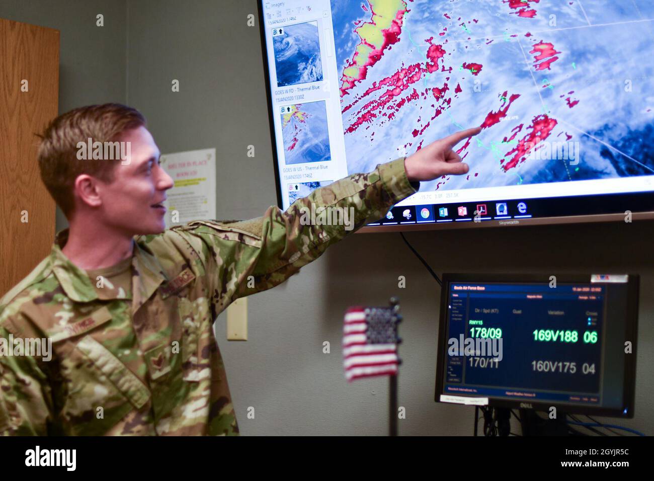 Staff Sgt. Joshua Snyder, 9th Operational Support Squadron weather ...