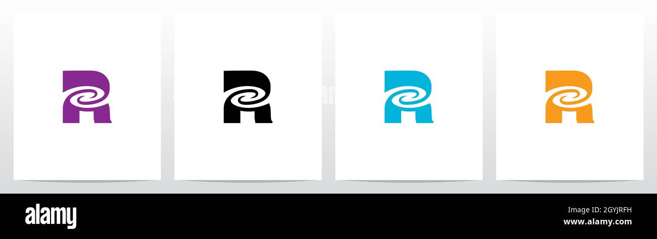 Water wave spiral letter hi-res stock photography and images - Alamy