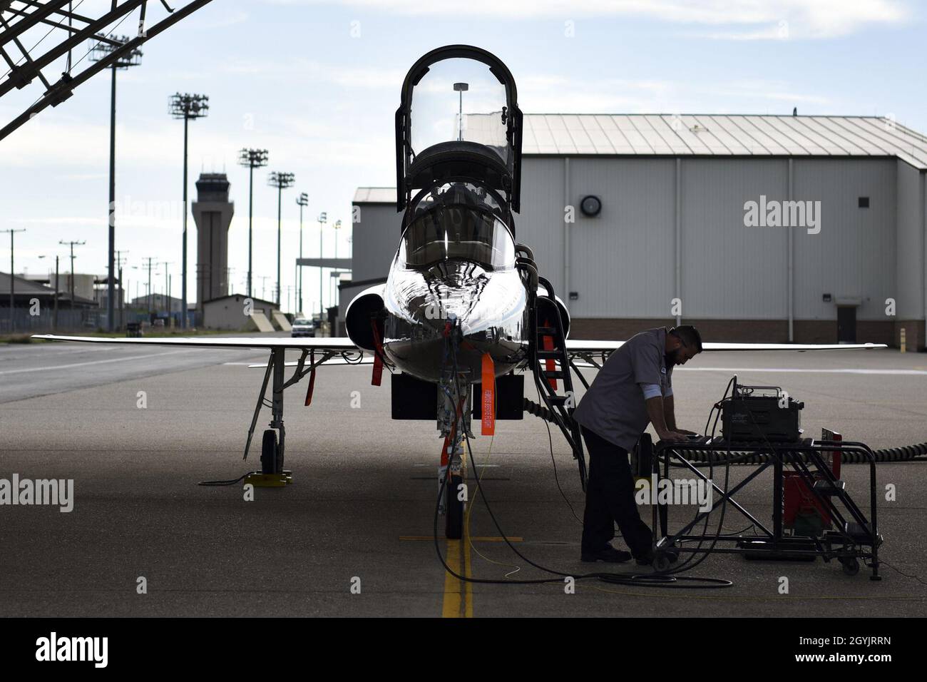 Wesley Dietrich, 9th Maintenance Operation Squadron aircraft mechanic ...