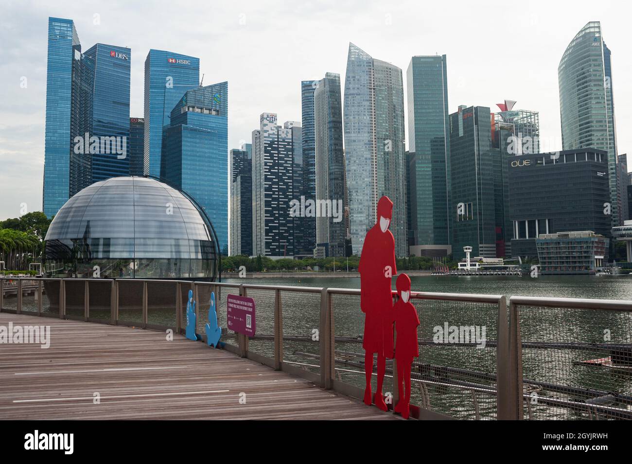 07.10.2021, Singapore, Republic of Singapore, Asia - Pop-up ...