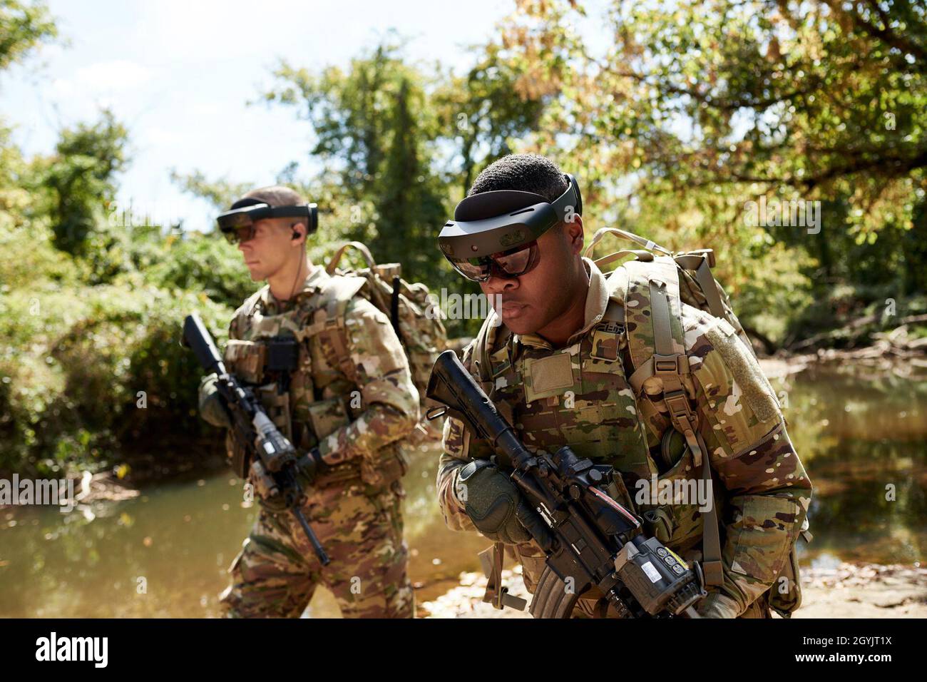 Integrated visual augmentation system hi-res stock photography and ...