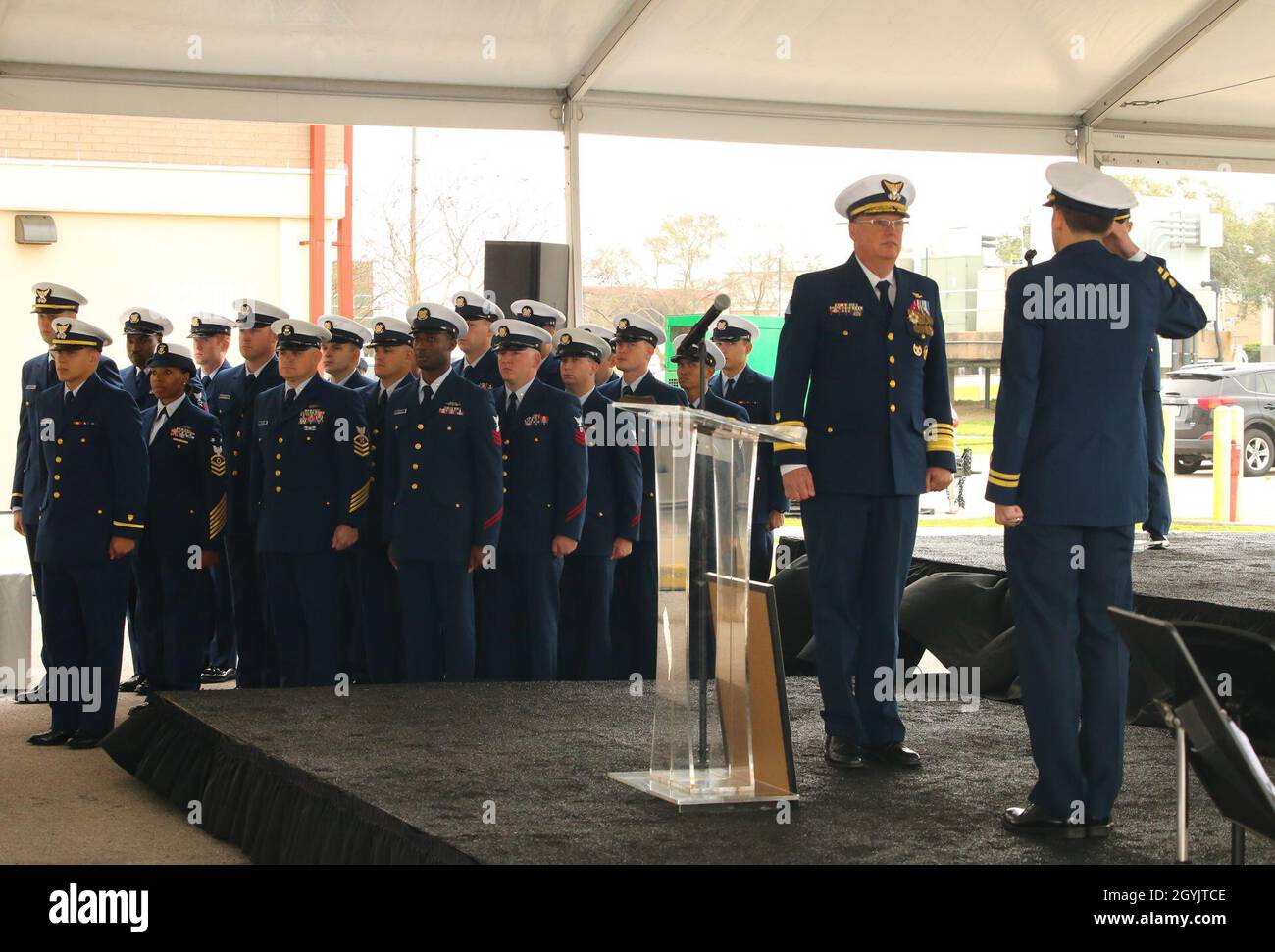Lt. Nicholas Martin, commanding officer of the Coast Guard Cutter ...