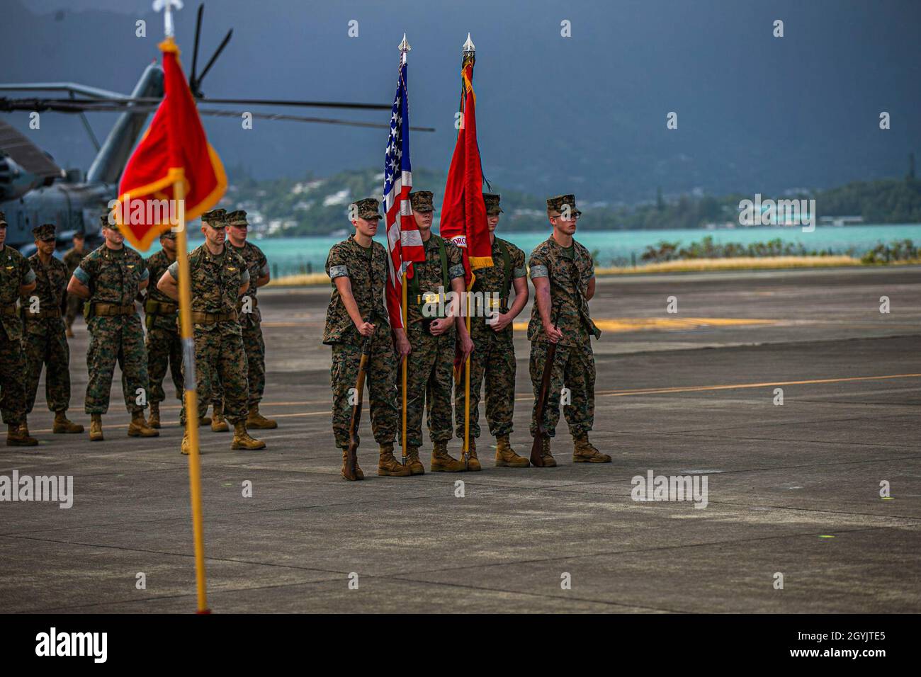 On marine corps air station kaneohe bay hi-res stock photography and ...