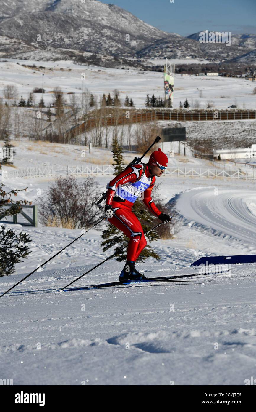 Utah National Guard hosted the Western Renional Biathlon Championship ...