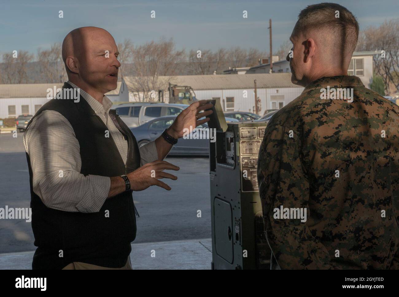 Lt. Gen. David G. Bellon, commander of Marine Forces Reserve and Marine ...