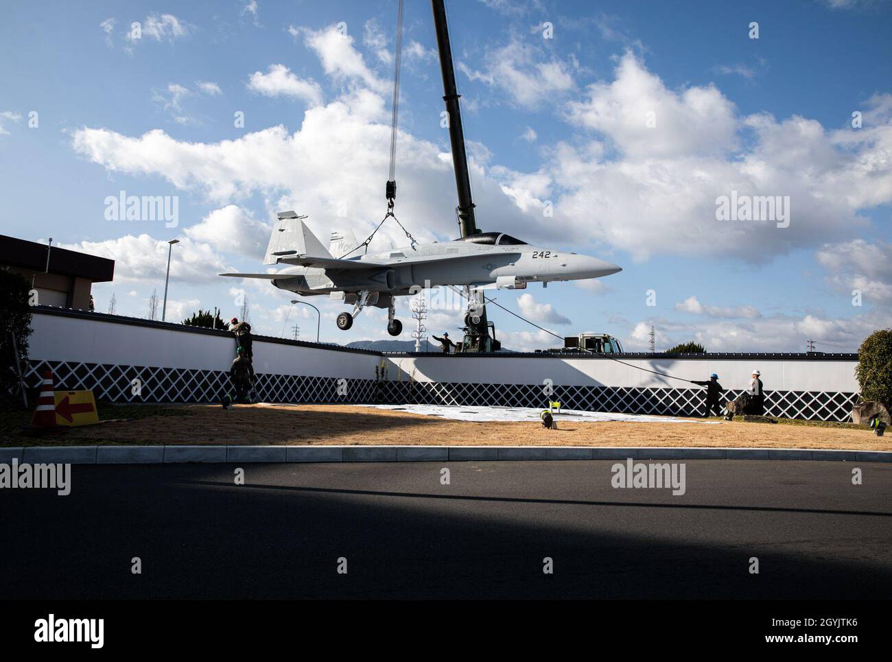 U.S. Marines with Marine All-Weather Attack Squadron (VMFA) 242, Marine ...