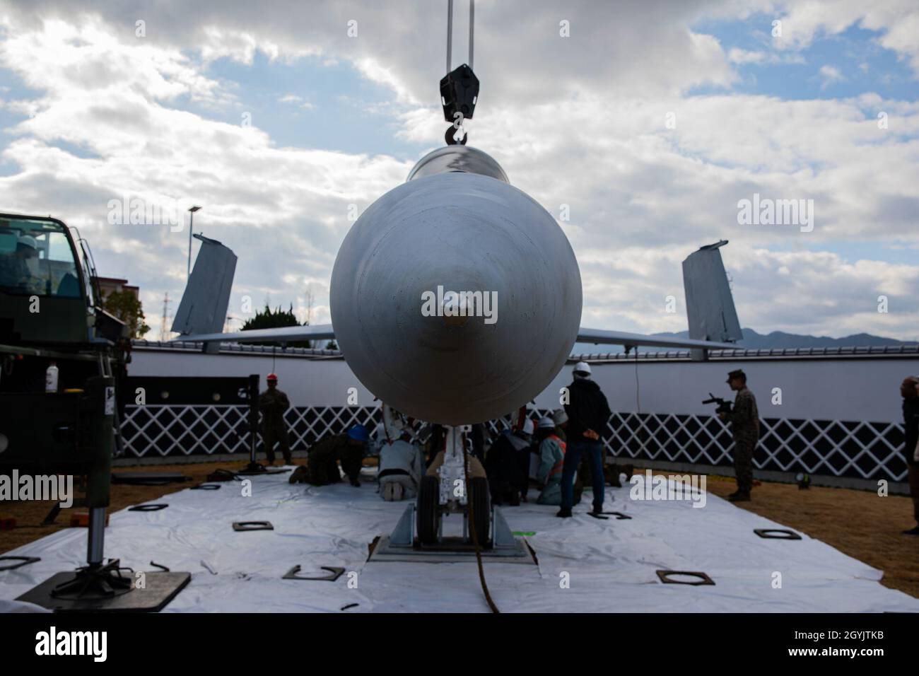 U.S. Marines with Marine All-Weather Attack Squadron (VMFA) 242, Marine ...