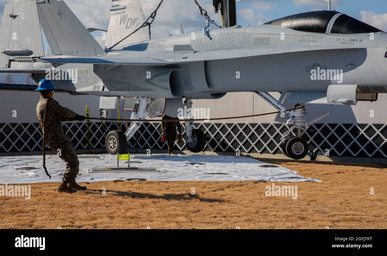 U.S. Marines with Marine All-Weather Attack Squadron (VMFA) 242, Marine ...