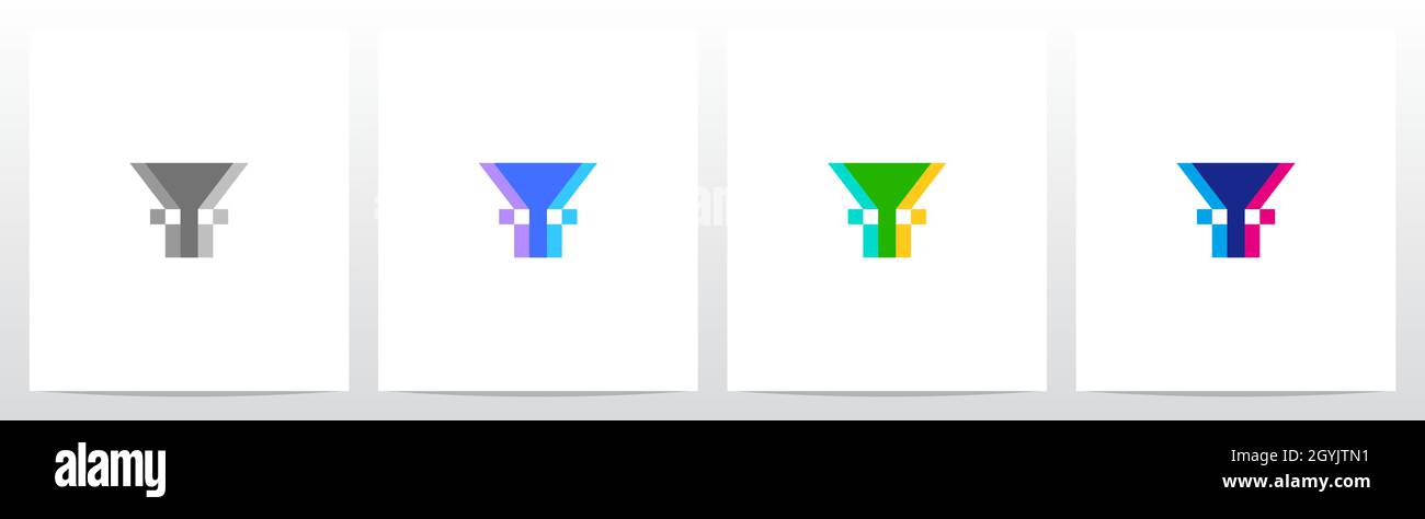 Merge Overlay Letter Logo Design Y Stock Vector Image & Art - Alamy