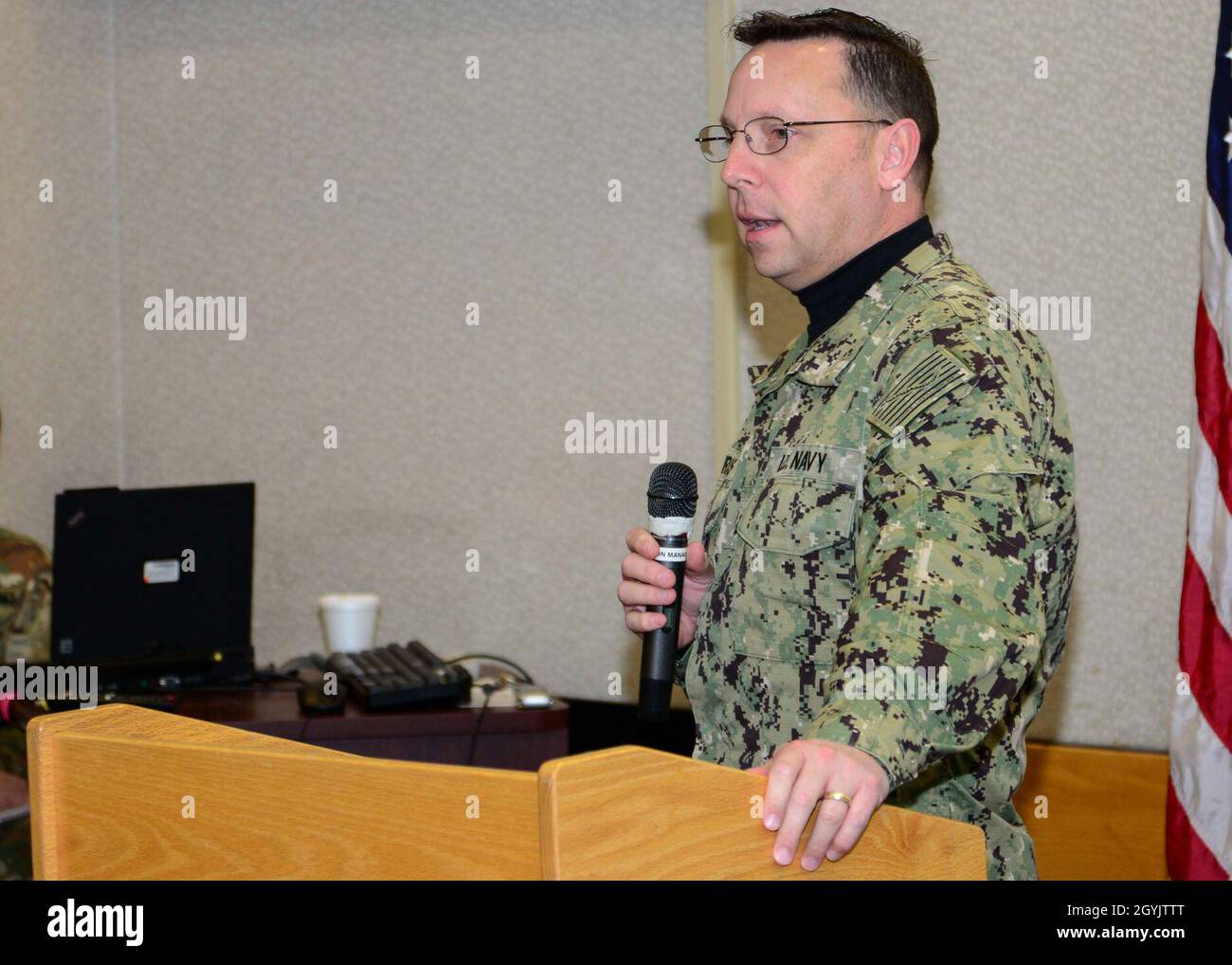 PORTSMOUTH, Va. (Jan. 10, 2020) – Cmdr. Todd Morris, director of ...