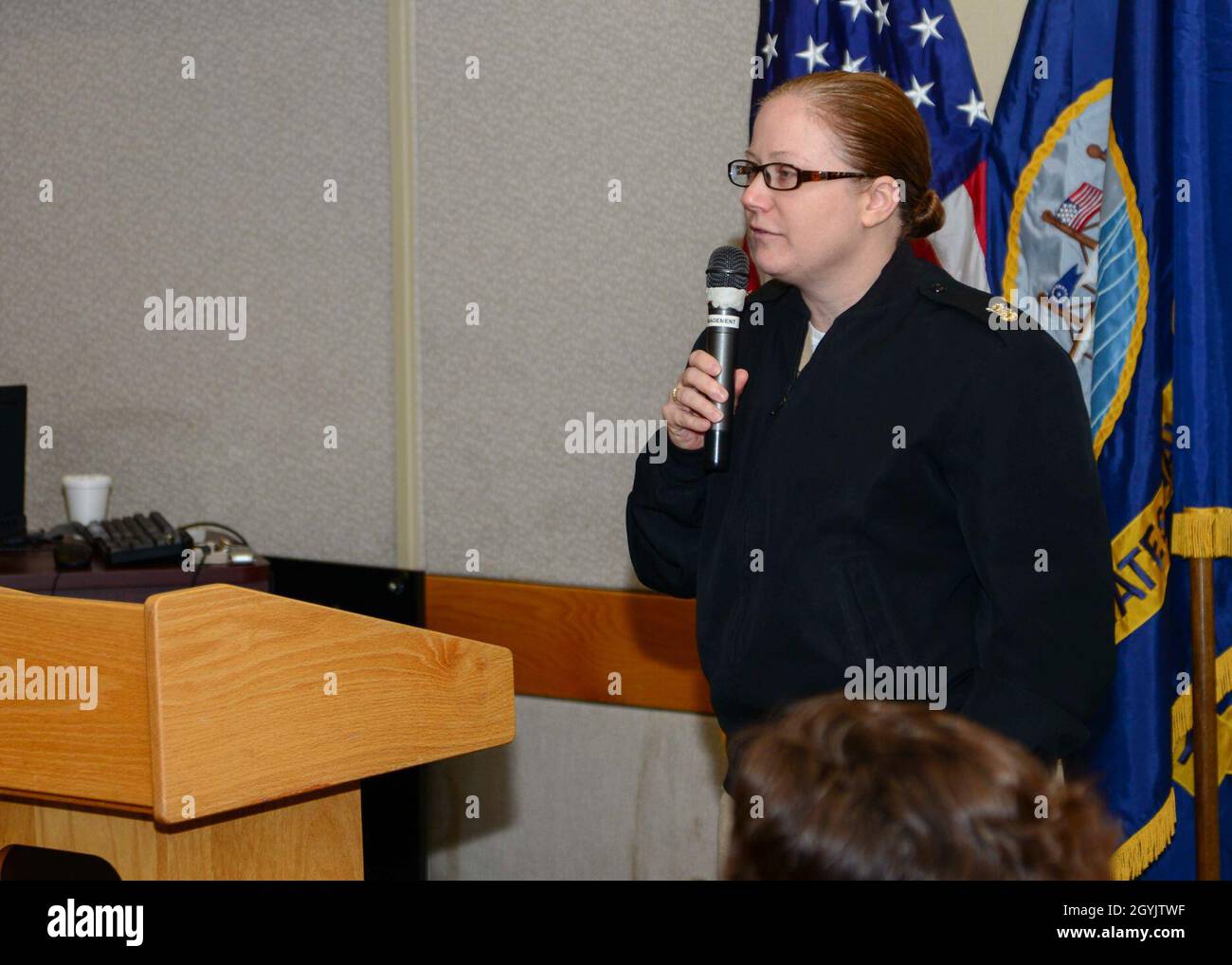 PORTSMOUTH, Va. (Jan. 10, 2020) – CMDCM Michele Sullivan, Naval Medical ...