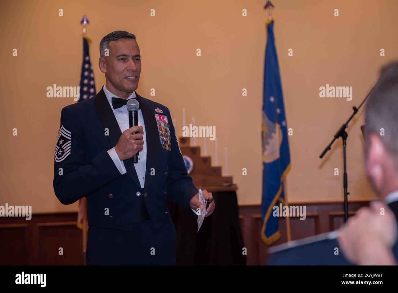 U.S. Air Force Chief Master Sgt. Terrence Greene, Air Mobility Command ...