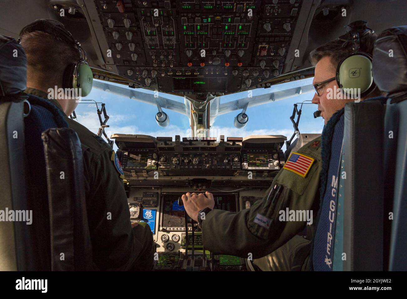 U.S. Air Force Capt. Thomas G. Beltz Jr. and Major Tyler B. Keltner ...